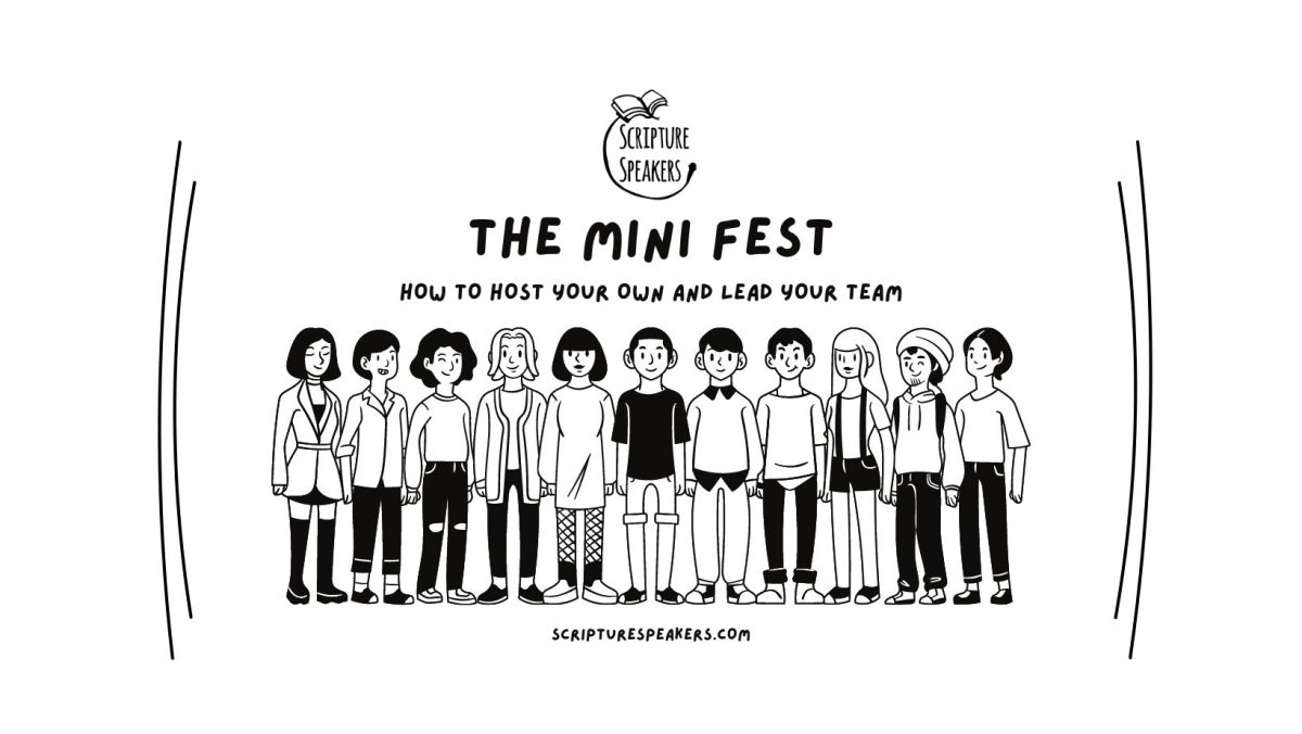 The Mini Fest: How to Host Your Own and Lead Your Team – Scripture Speakers